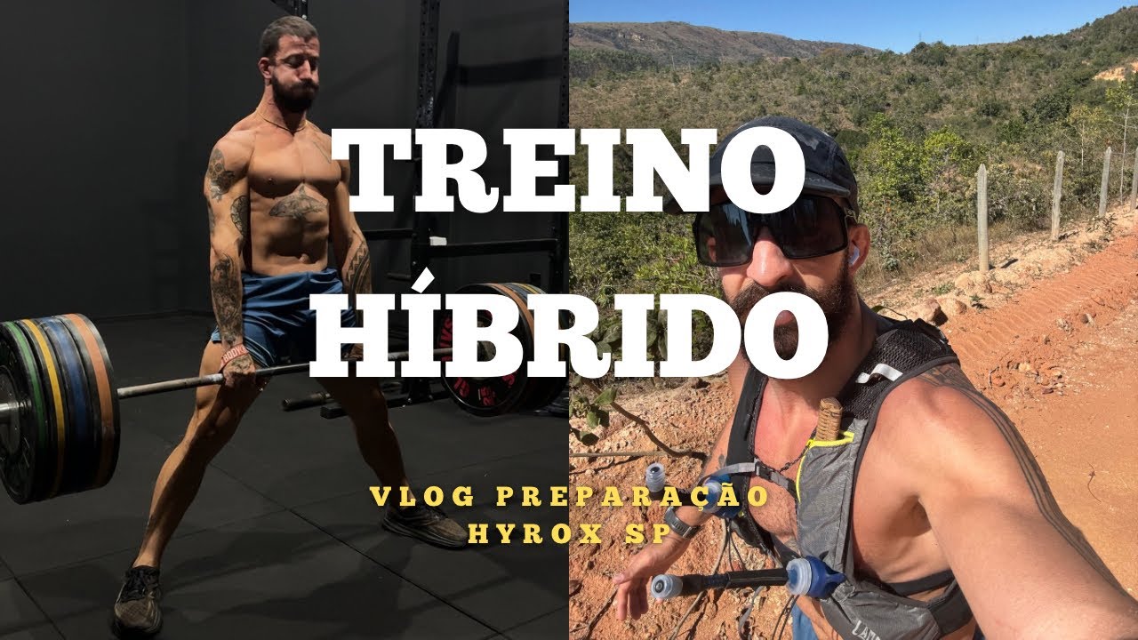 Dia completo de treino híbrido na preparação para o Hyrox SP - YouTube