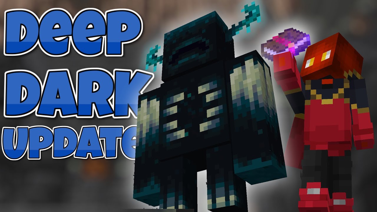 Minecraft: The new deep dark snapshot! | The warden + new enchant and ...