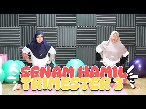 Senam Ibu Hamil Trimester 3 Mudah Mengatasi Nyeri Panggul || Bidan Novia, Amd, Keb - Medikacare