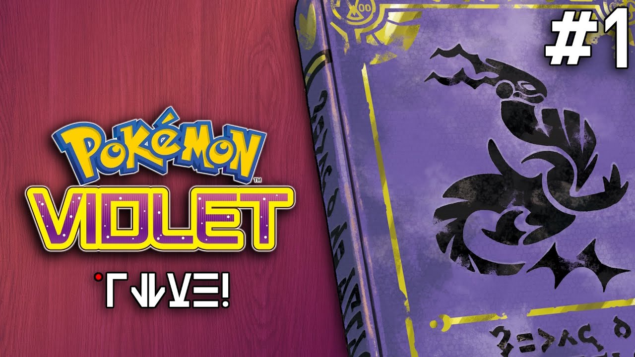 Pokémon Violet Live! #1 | INTRO: A Spark of Wonder - YouTube