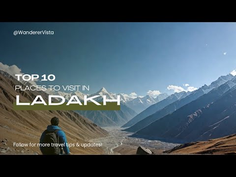Explore the Hidden Gems of LADAKH  Top 10 Must Visit Places in Ladakh #Ladakh #Visitladakh #Lehvlog