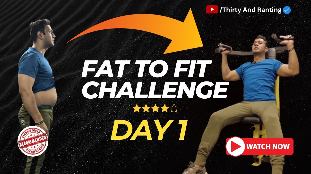 Body Transformation | Fat To Fit | Challenge | Day One | Daily Vlog ...