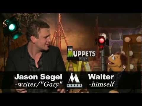 THE MUPPETS - Jason Segel & Walter interview - YouTube