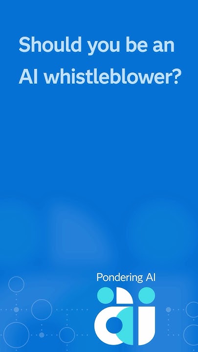 Should you be an AI whistleblower? - YouTube