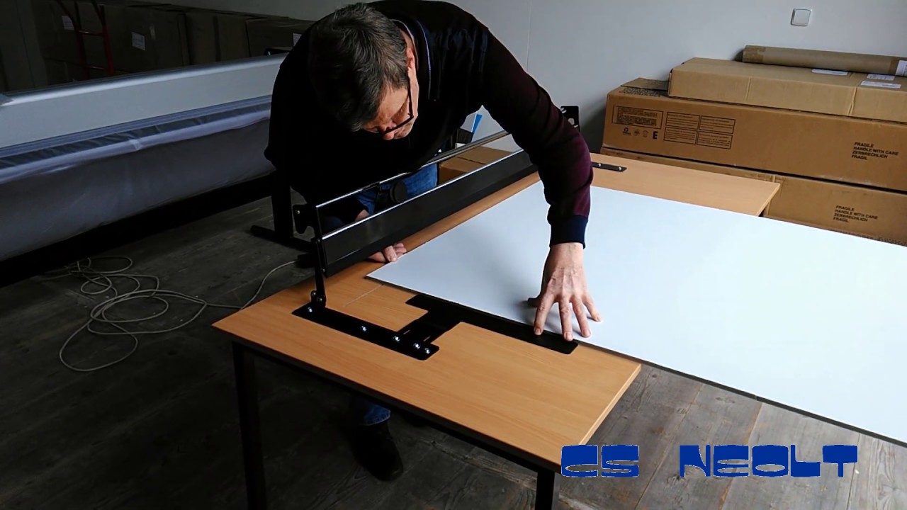 Řezání desky KAPA FIX řezačkou EASY CUT - CS NEOLT - YouTube