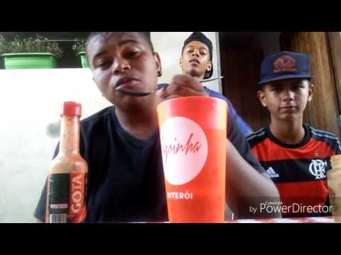 Desafios...!!! Correndo de Cueca na rua kkk