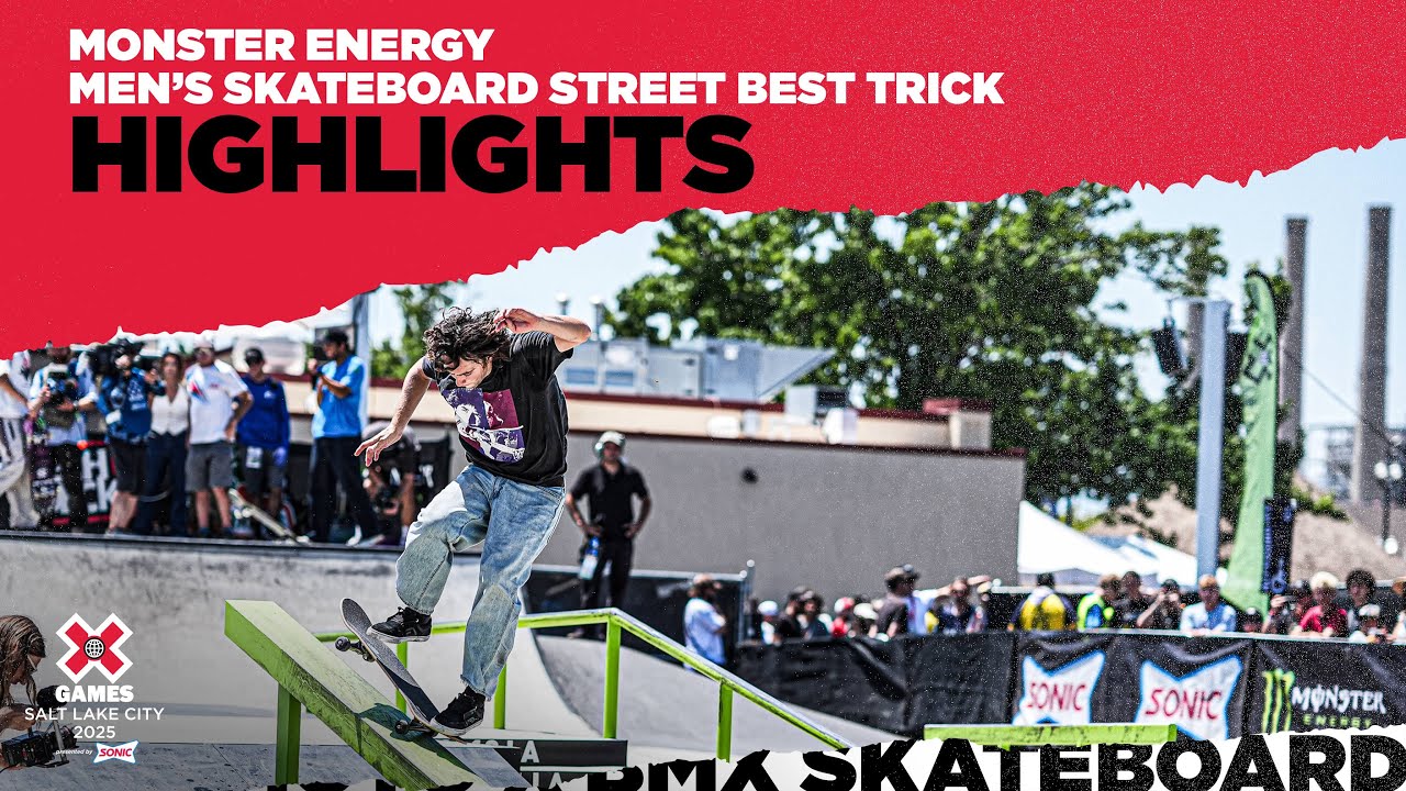 BEST OF Monster Energy Men’s Skateboard Street Best Trick | X Games ...