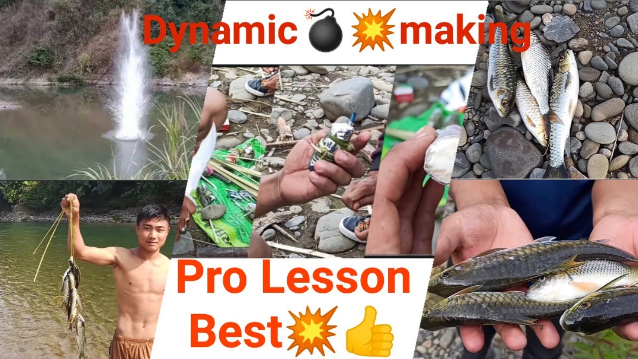 Dynamite💥 fishing🐠Technique| Learn how to make fishing Dynamite| For ...
