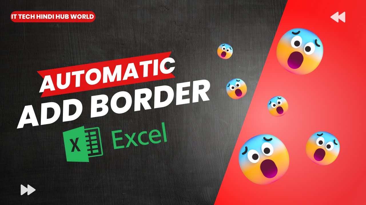 How To Apply Border Automatically To Cell In Excel Excel how-to-apply-border-automatically-to-cell-in-excel-excel