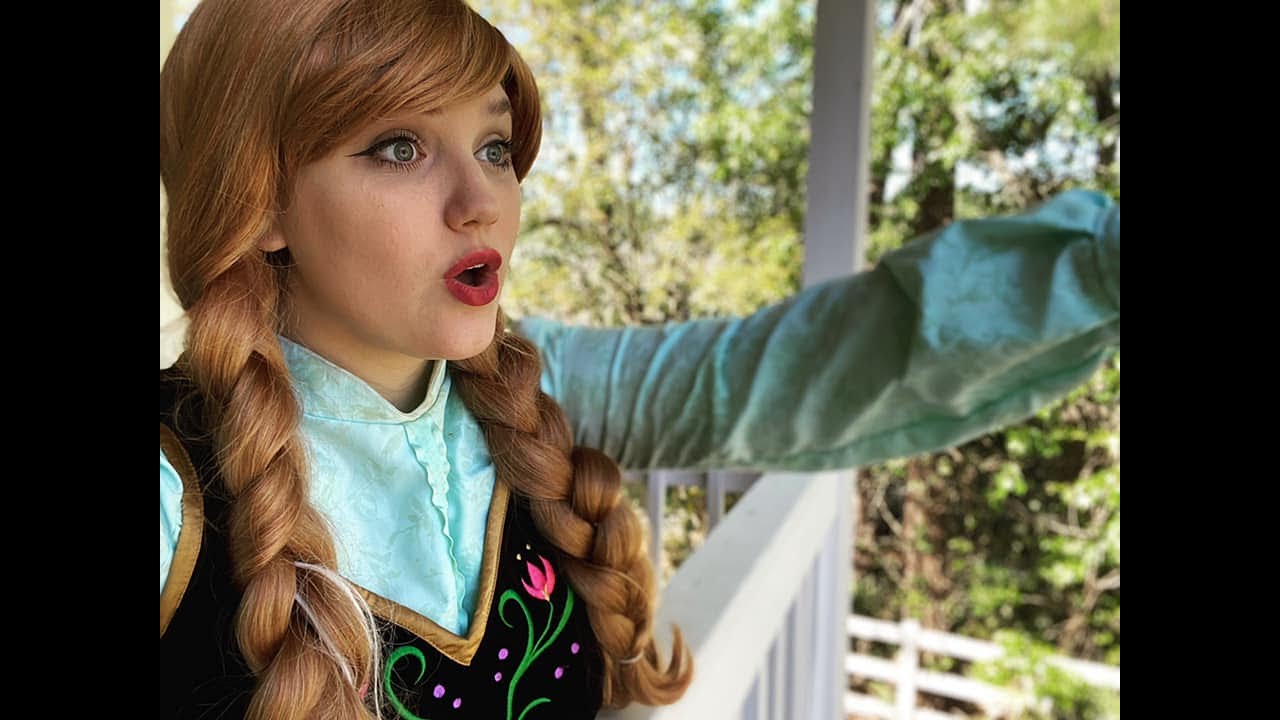 Story Time with Anna from Frozen! - YouTube