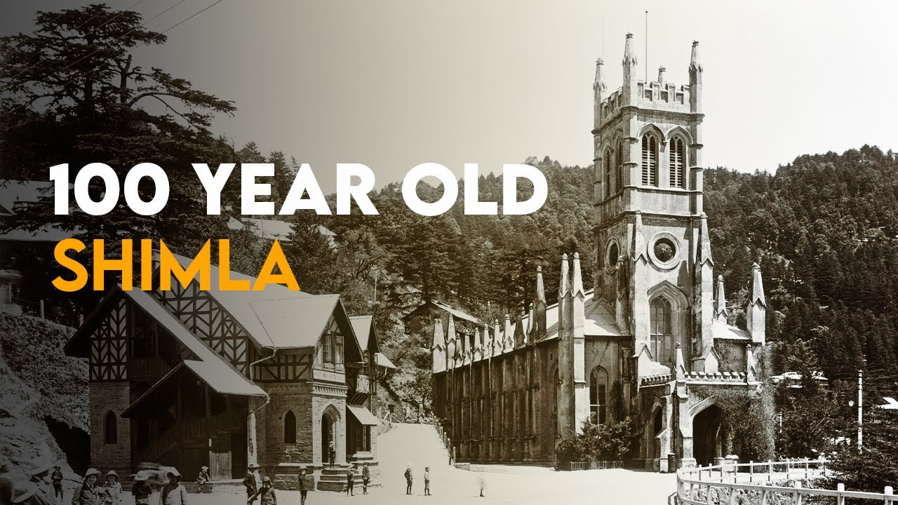 100 Year Old Shimla Photos || How Shimla Looked in the 1800s-1900s ...