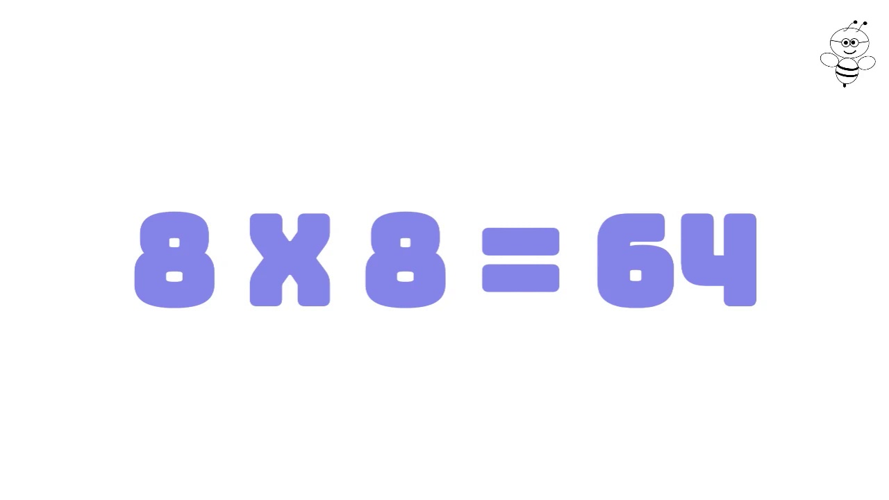 Level 1 (Slow Beat) Memorize 8X Multiplication Table with a Fun, Easier ...