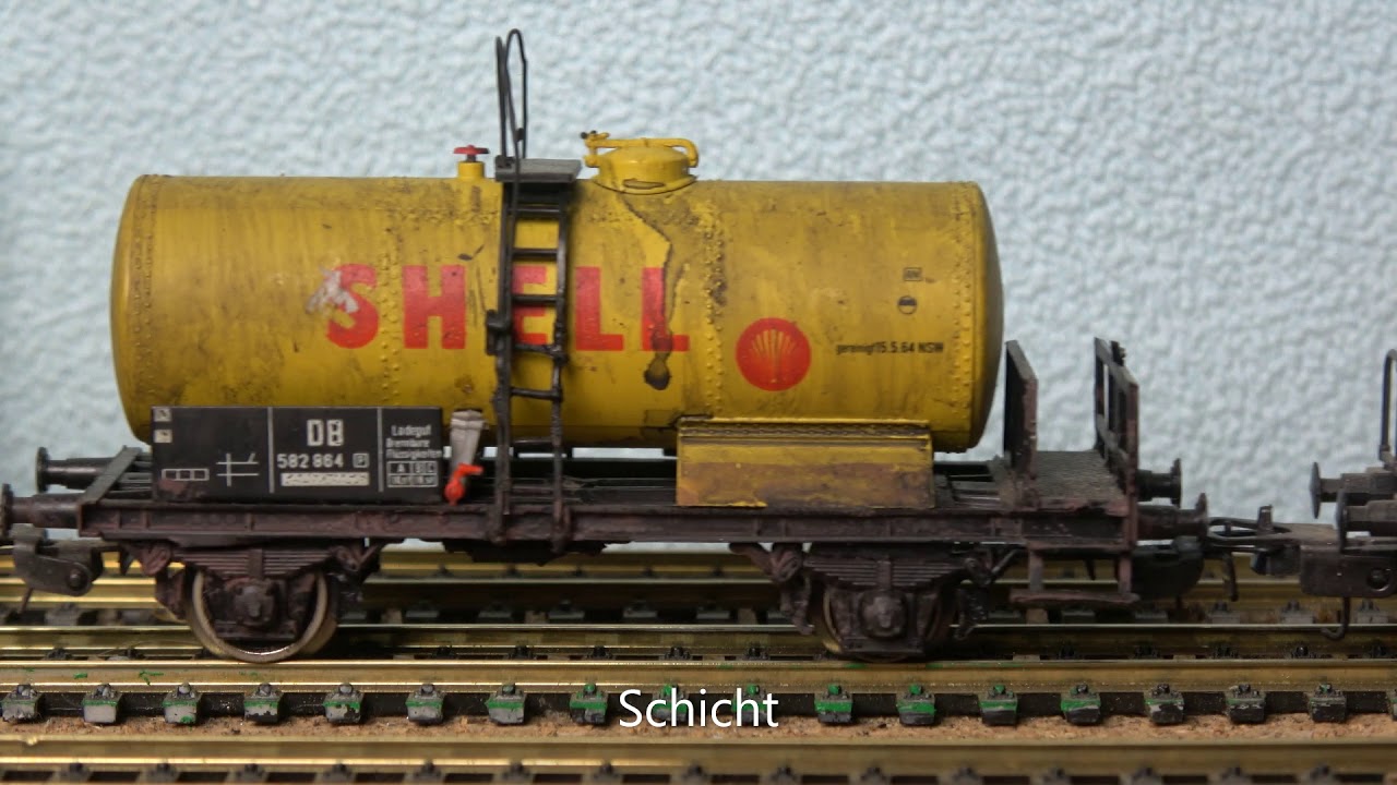 quickshot and last run Shell tank cars, sold, w/ 2-10-0 Roco BR 50 ...