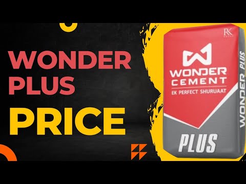 Wonder plus price | wonder plus cement - YouTube