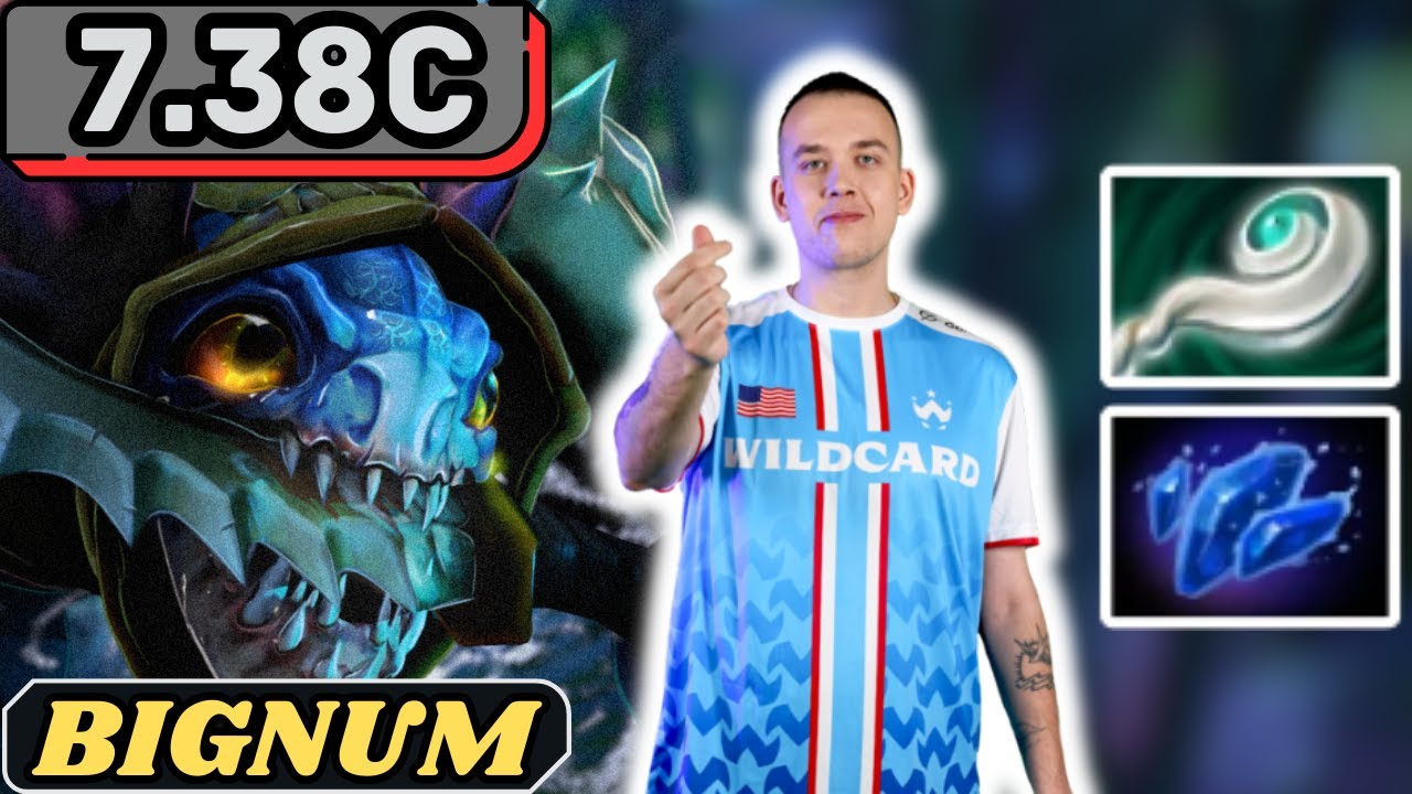 Bignum SLARK Soft Support Gameplay Patch 7.38c - Dota 2 Support - YouTube
