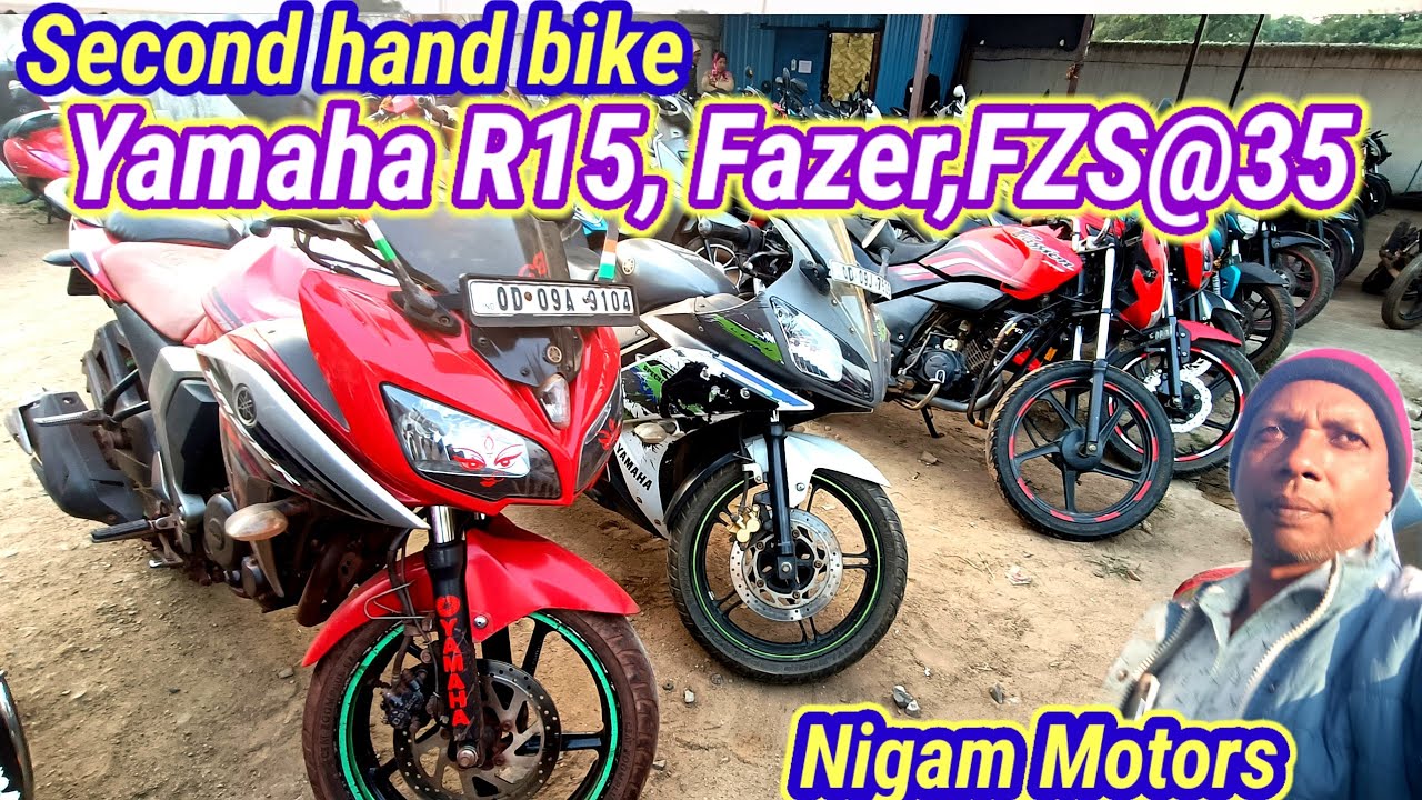 Yamaha R15, Fazer, FZS@35 |Second Bike show room Kendujhar | Low price ...