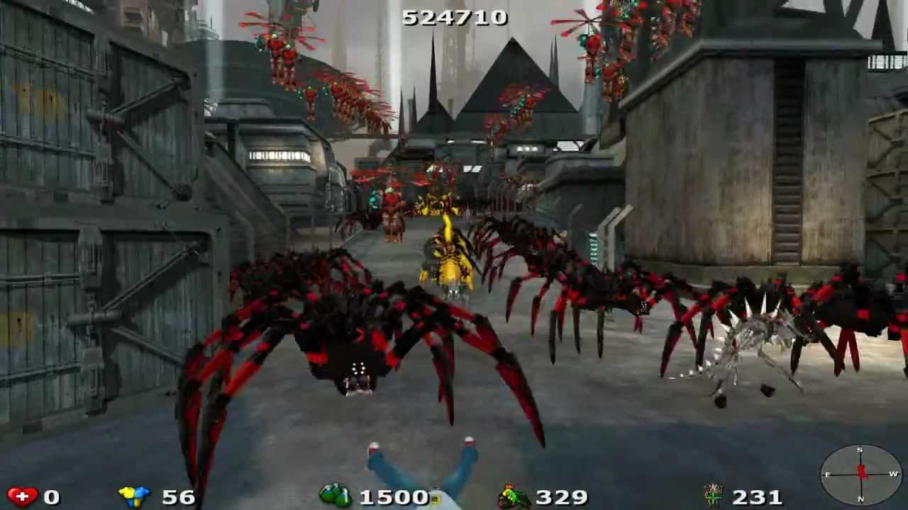 InSamnity 2 (mod for Serious Sam 2) - YouTube