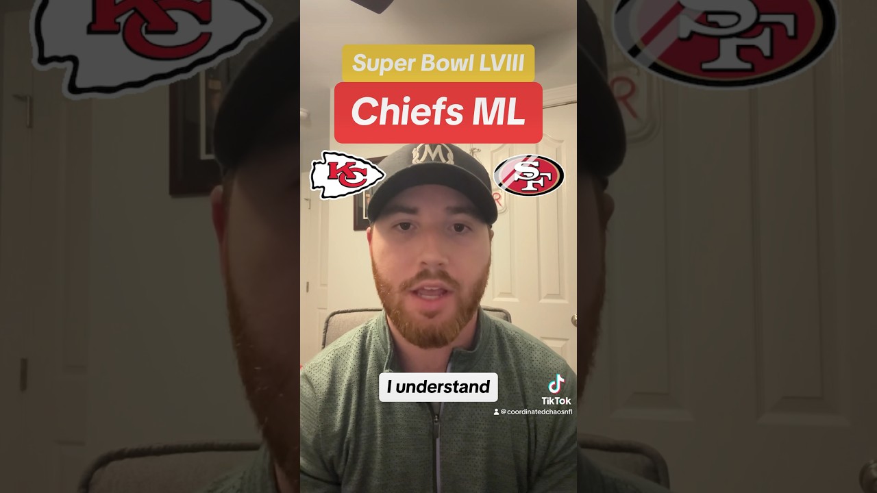 Super Bowl LVIII: Chiefs ML vs 49ers! #nfl #sportsbetting#chiefs #49ers ...