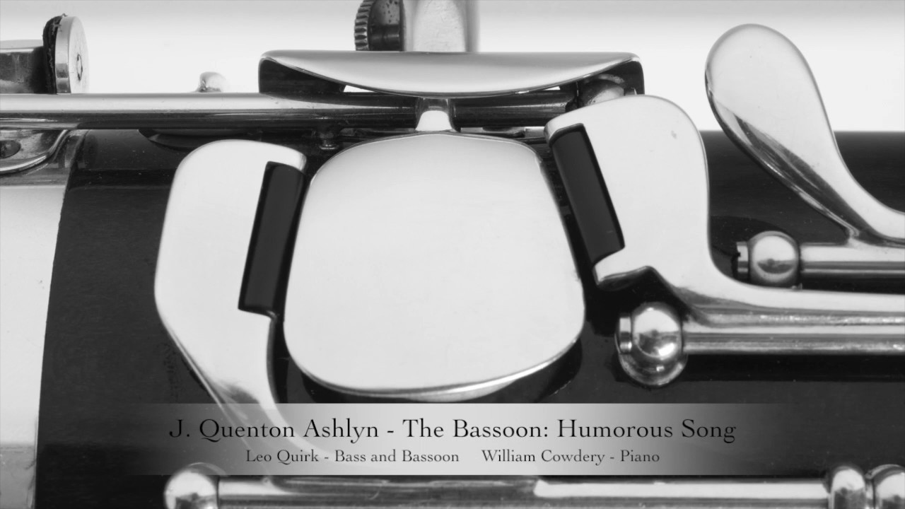 The Bassoon: A Humorous Song (with captions) - J Quenton Ashlyn - YouTube