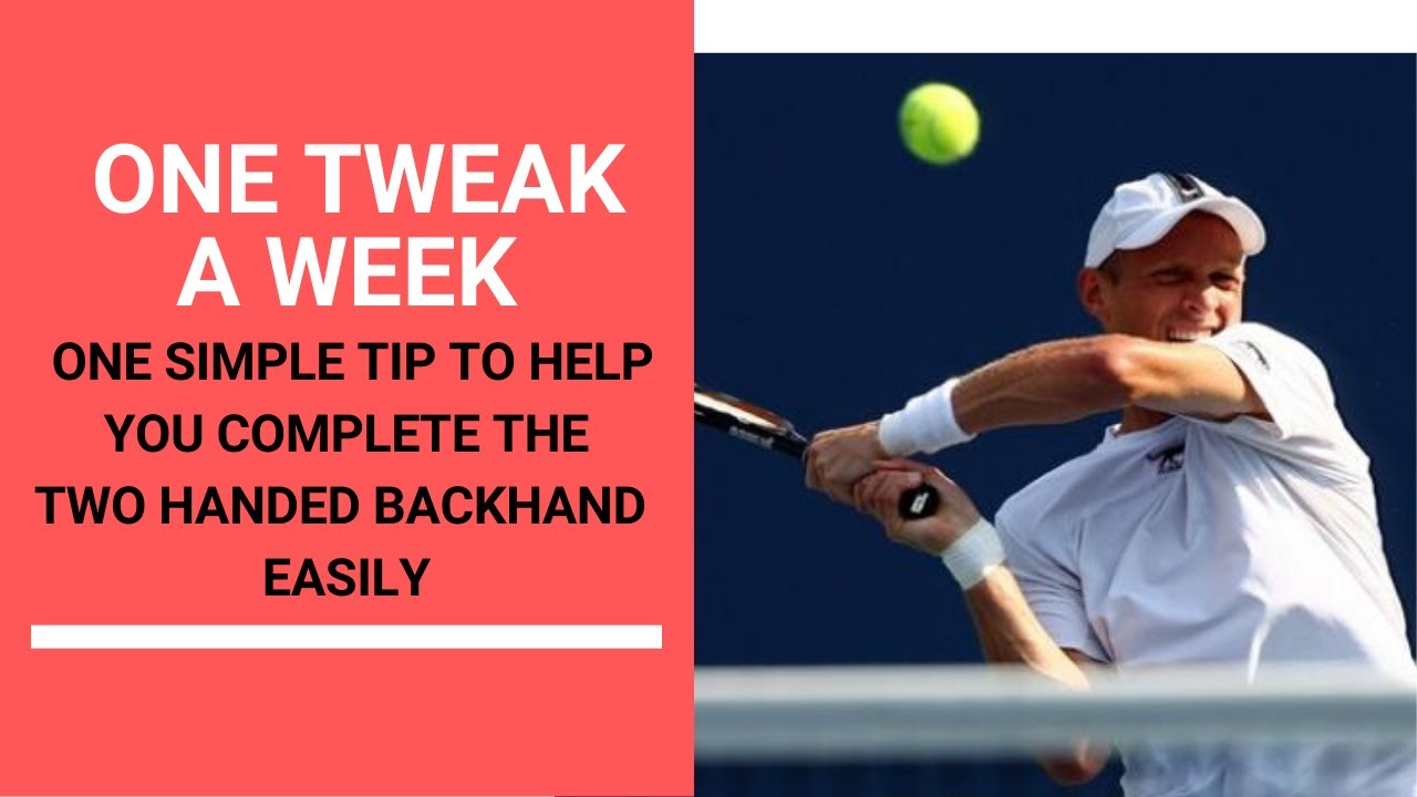 One Tweak A Week: One Simple Tip To Help You Complete The Two-Handed ...