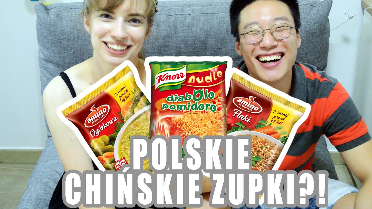 KOREAŃCZYK KONTRA POLSKIE ZUPKI INSTANT [Pyra w Korei] - YouTube