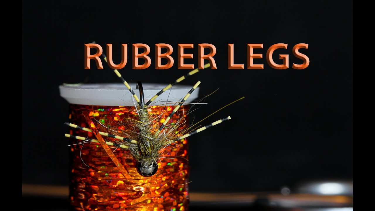 How To Tie The Rubber Legs - YouTube