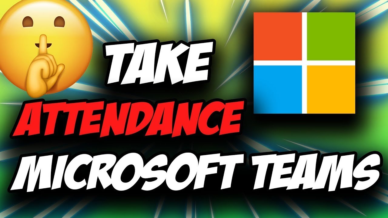 How To Take Attendance In Microsoft Teams Easy YouTube How To Take Attendance In Microsoft Teams Easy YouTube