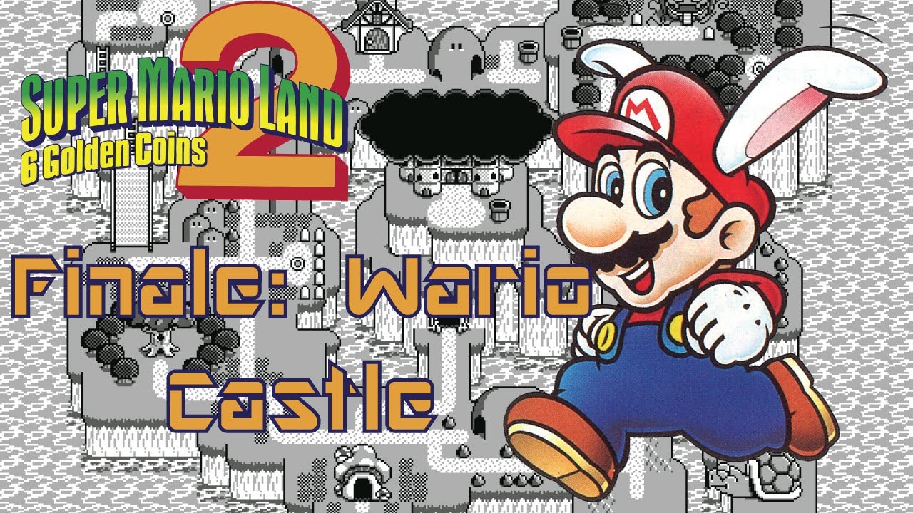 Super Mario Land 2: 6 Golden Coins Finale: Wario Castle - YouTube