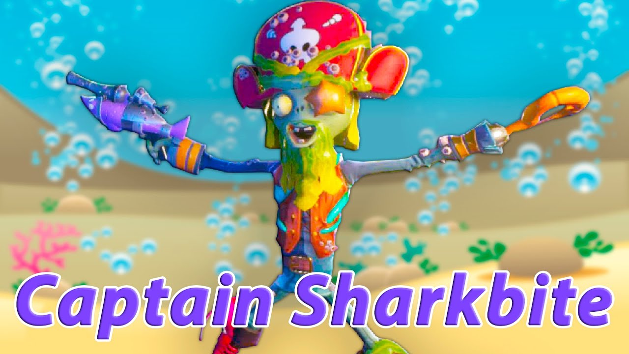 Captain Sharkbite - Plants vs Zombies Garden Warfare 2 - YouTube