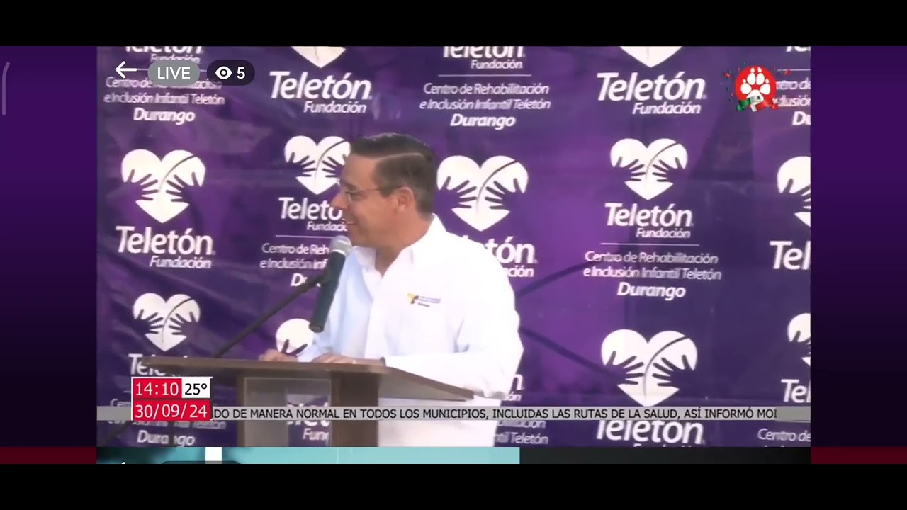 30 9 24 Arranca boteo del Teletón en Lerdo, Durango - YouTube