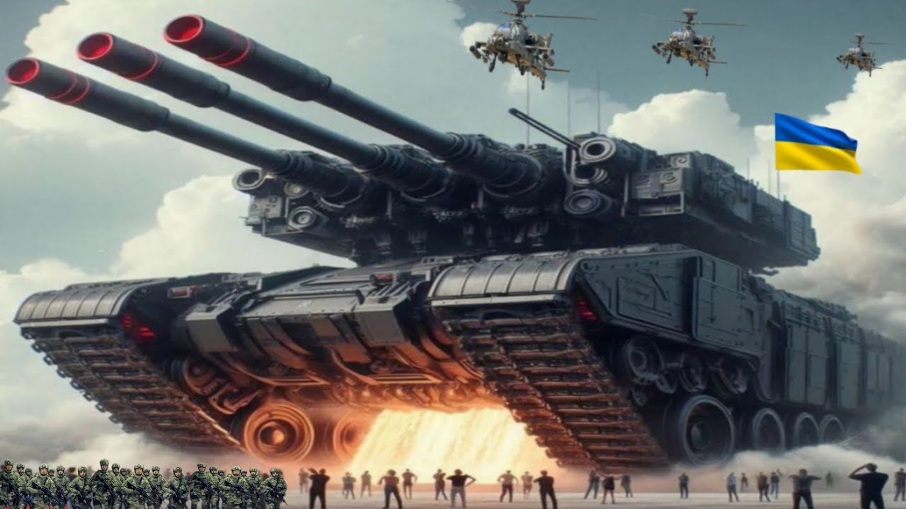 1 minute ago! Ukrainian giant tank kills 17,000 Russian elite soldiers ...