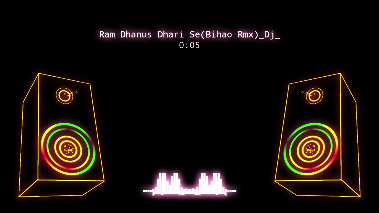 RAM DHANUSH DHARI SE(DEMO BIHAO RMX) DJ RAVI VERMA - YouTube