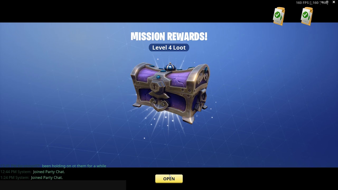 FORTNITE STW Power level 140 mission reward : mythical survivor - YouTube