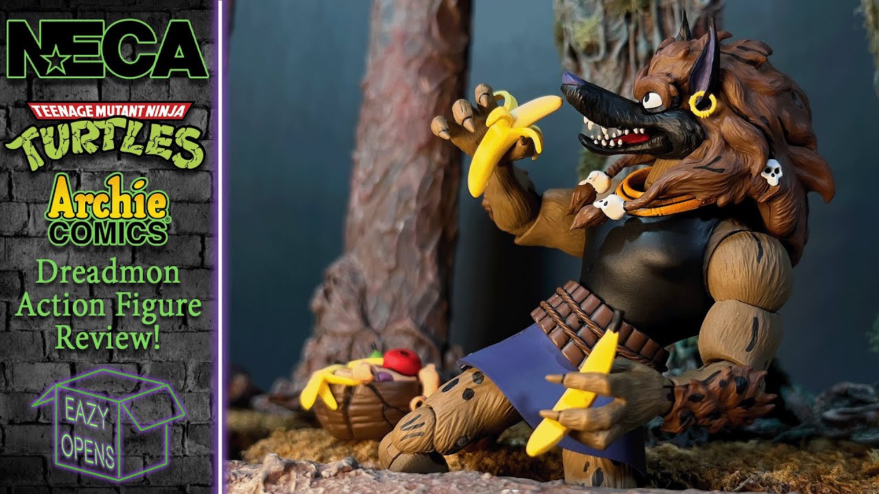Neca Archie TMNT Adventures Dreadmon Figure Review! - YouTube