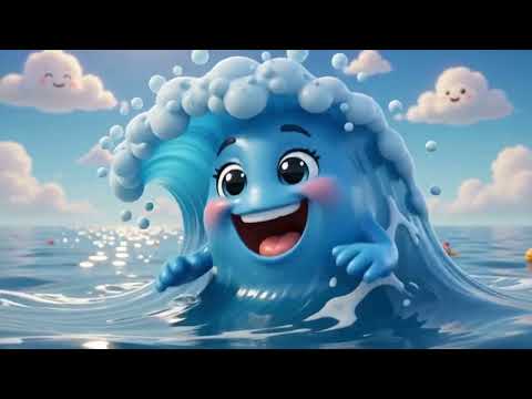 Wave Wave Ocean 🌊 En Eğlenceli Çocuk Şarkısı  Yüz ve Dans Et!