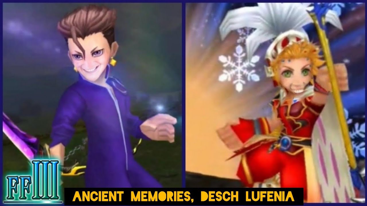 [DFFOO Global] Ancient Memories, Desch's Lufenia. Two Partners Reunited ...