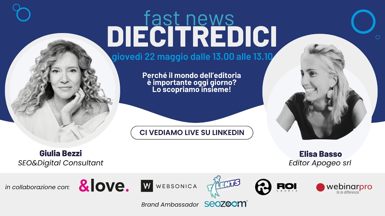 Diecitredici con Elisa Basso:l’editoria come leva strategica per le ...