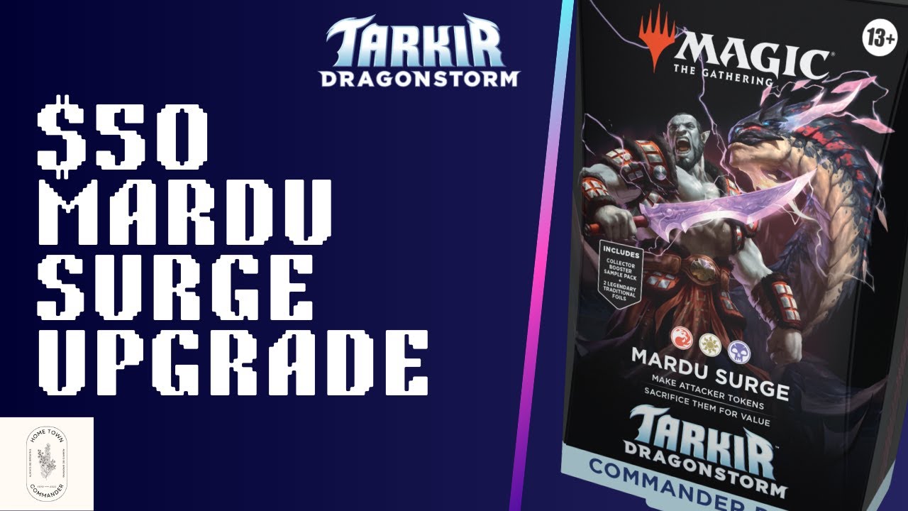 Mardu Surge $50 UPGRADE (Tarkir Dragonstorm Precon Upgrade) #mtgtarkir ...