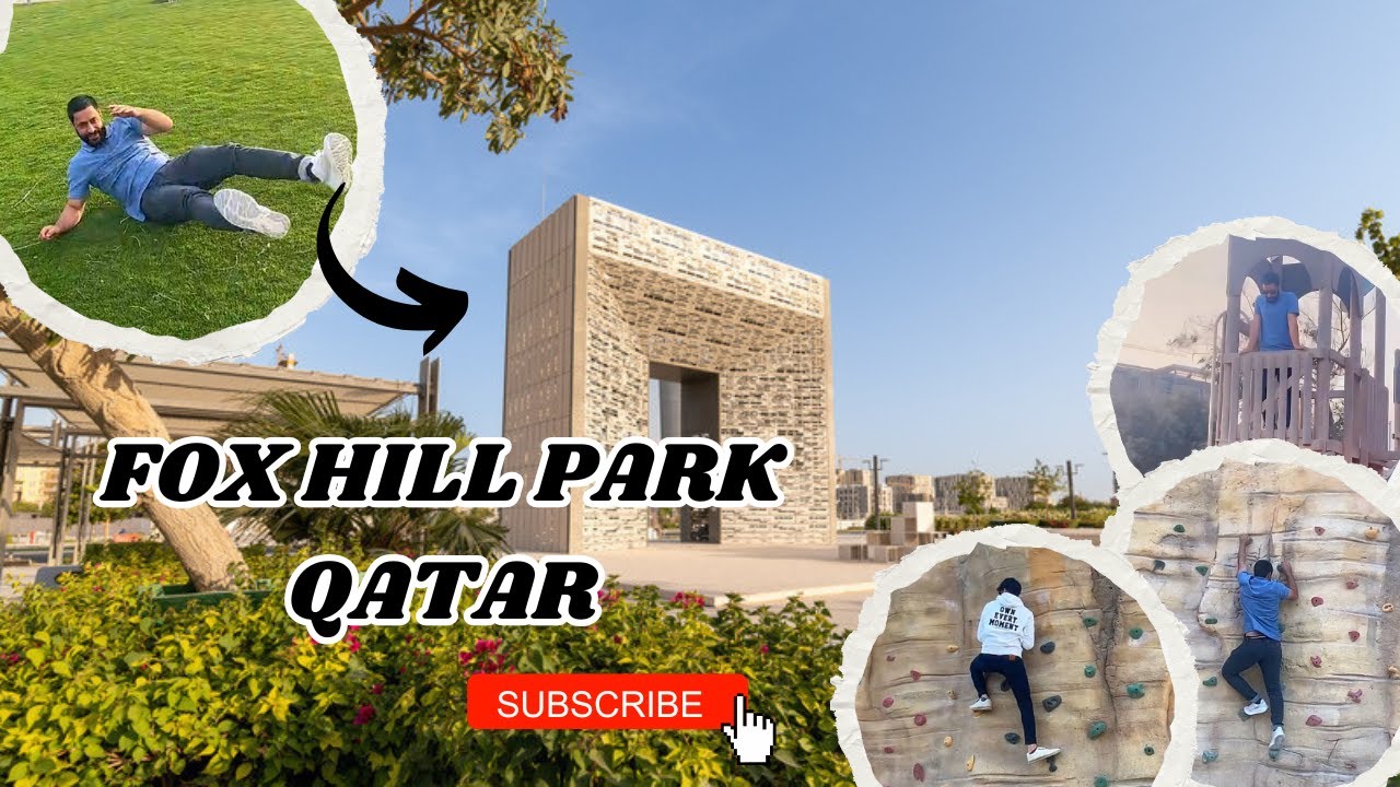Exploring Fox Hills Crescent North Park in Lusail | Hidden Gems of Qatar 🇶🇦 - YouTube