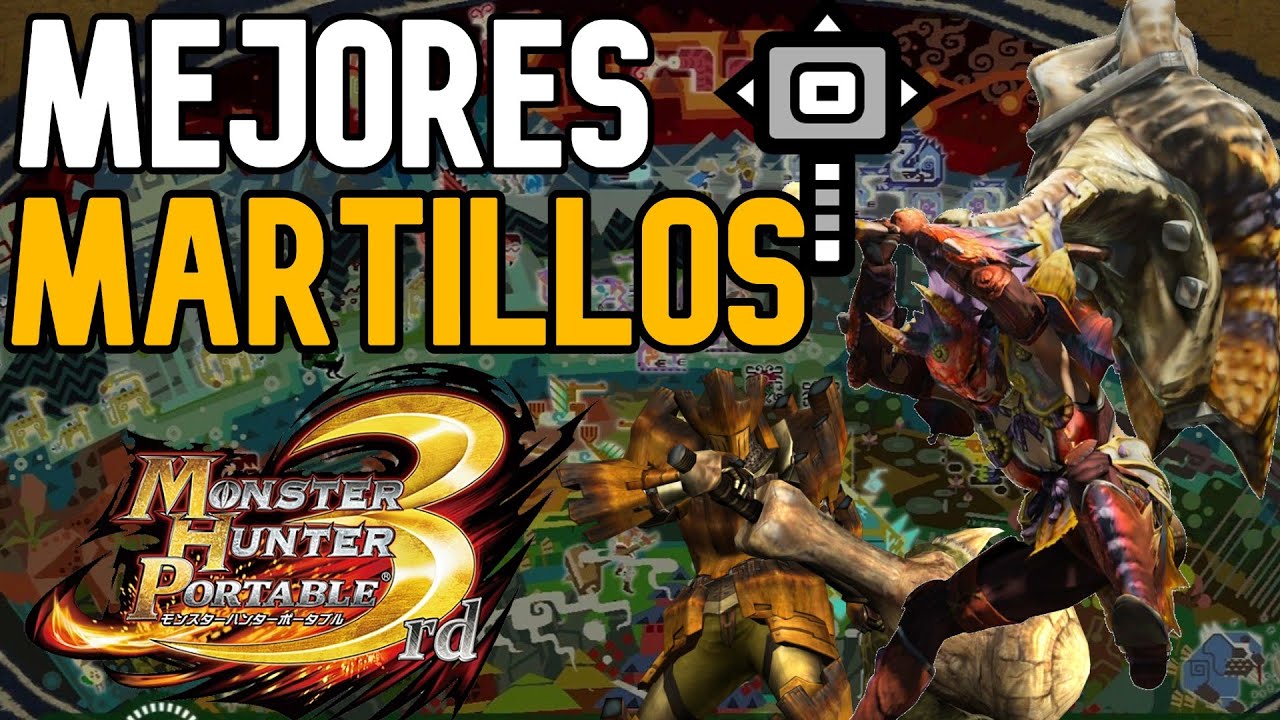 monster hunter portable 3rd mejores martillos - YouTube