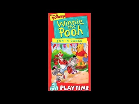 Opening to Winnie the Pooh Playtime: Fun ‘N Games VHS