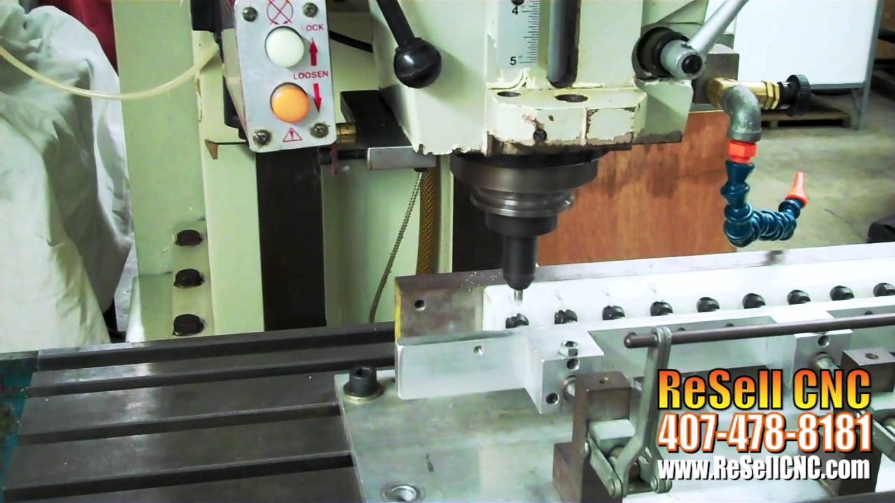 1997 Comet MV-5 CNC Vertical Mill - YouTube