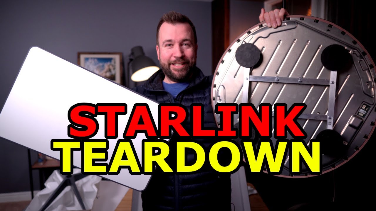 Starlink RECTANGLE Teardown Details - Working on trimming Rectangle ...