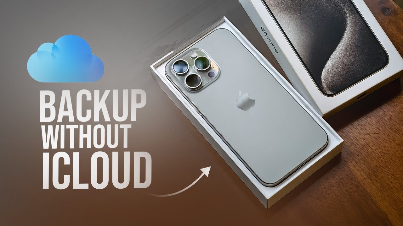 How to Backup iPhone without iCloud (explained) - YouTube