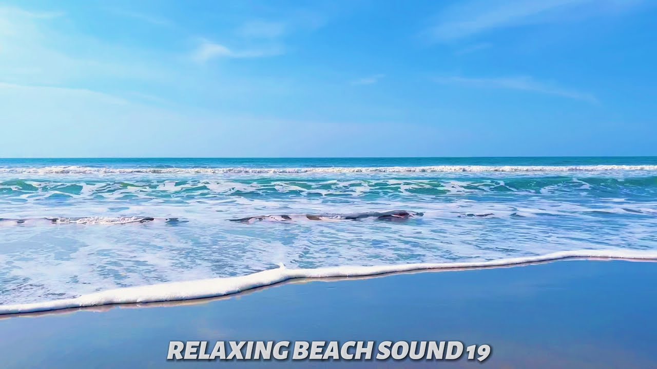 The most relaxing waves ever ocean sounds | Relaxing Beach Sound - YouTube