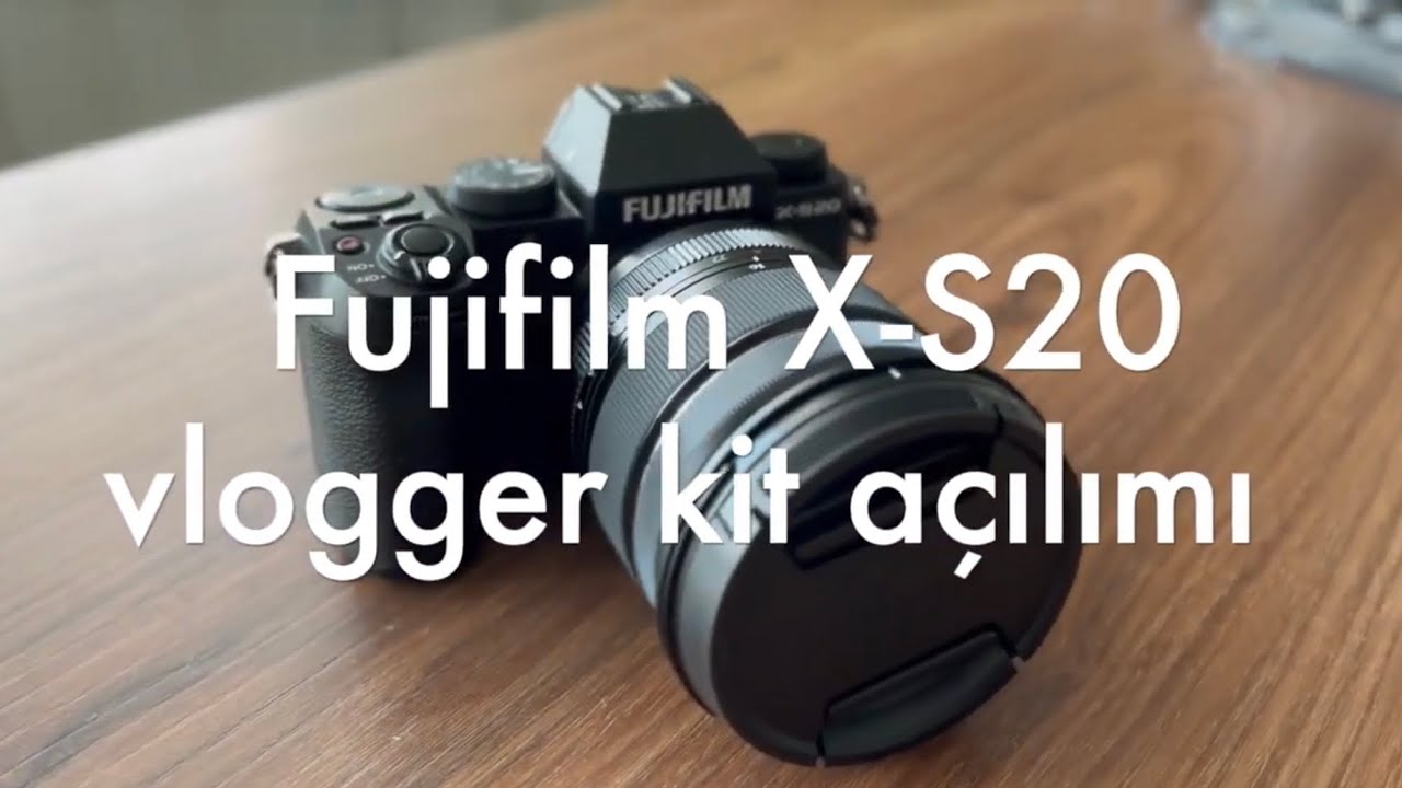Fujifilm x-S20 vlogger kit açılımı📷I ( 16-80 mm lens+ihtiyacınız olan ...