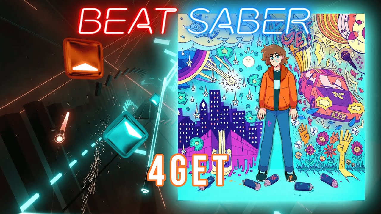 Beat Saber | CG5 × The Living Tombstone - 4GET (feat. OR3O) - YouTube