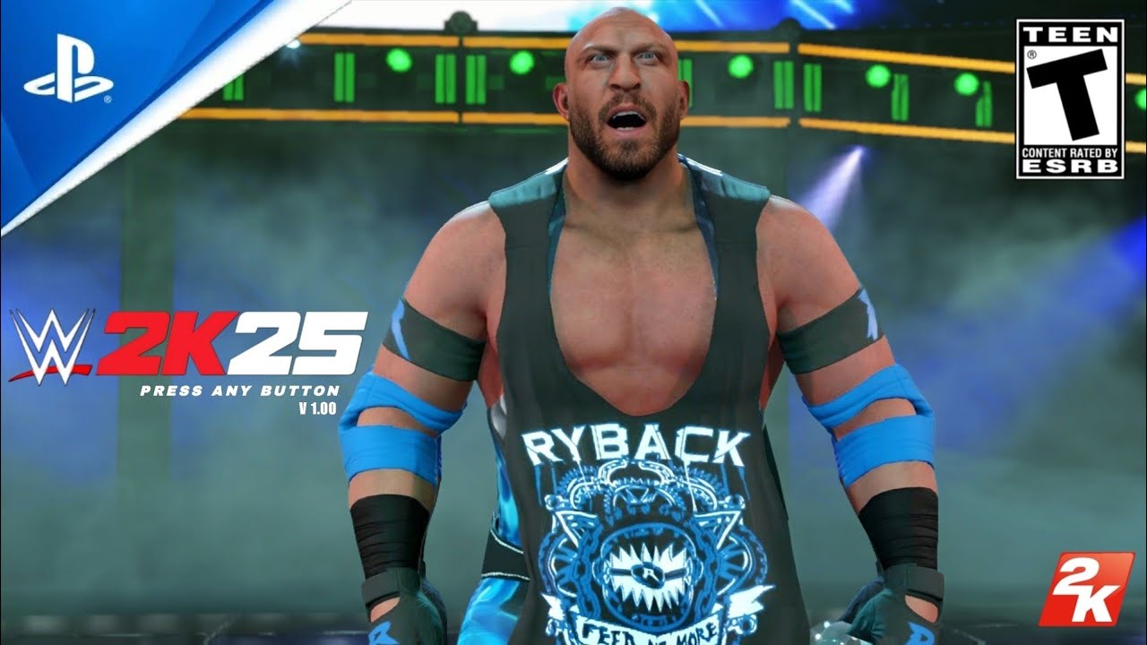 Ryback Returns To WWE Games w/ Entrance Theme & GFX Pack | New WWE 2K25 ...