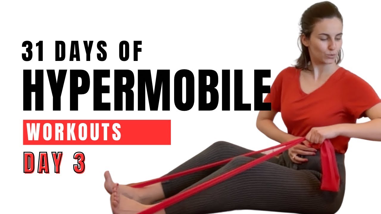 Hypermobile Workout | Day 3 of 31 | hEDS Awareness Month - YouTube