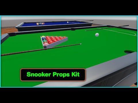 Snooker Props Kit - 8 Ball Pool - YouTube